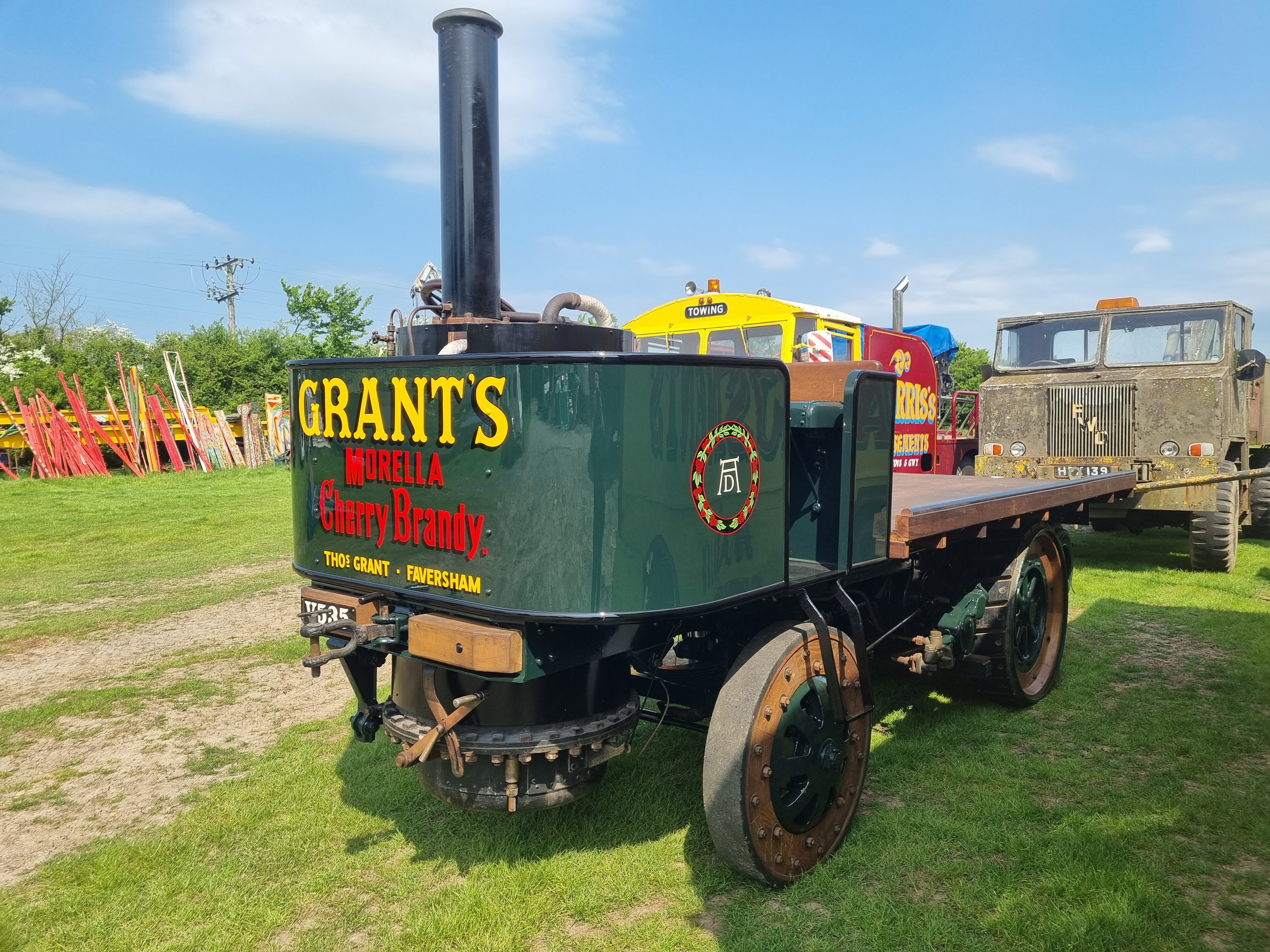 Steam Engine Work – H. Harris Signwriting Services